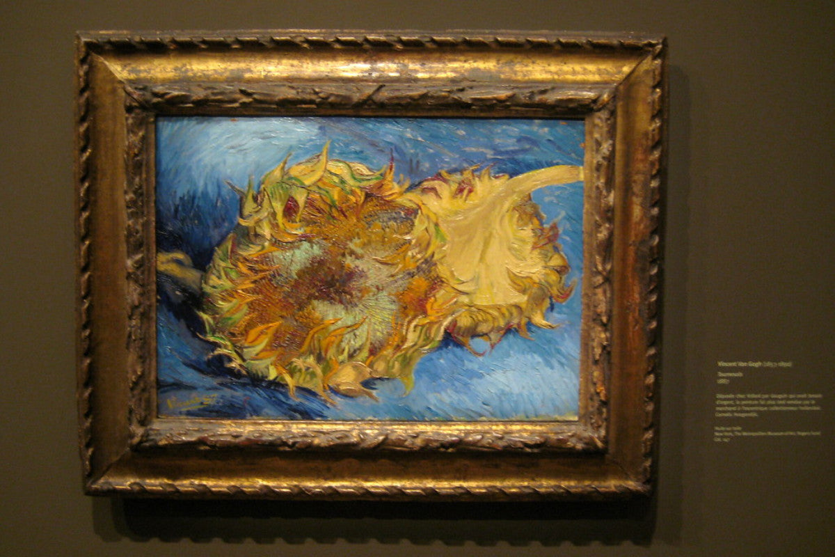 How To Paint Van Gogh's Sunflowers: Oil Painting Techniques And Impast ...