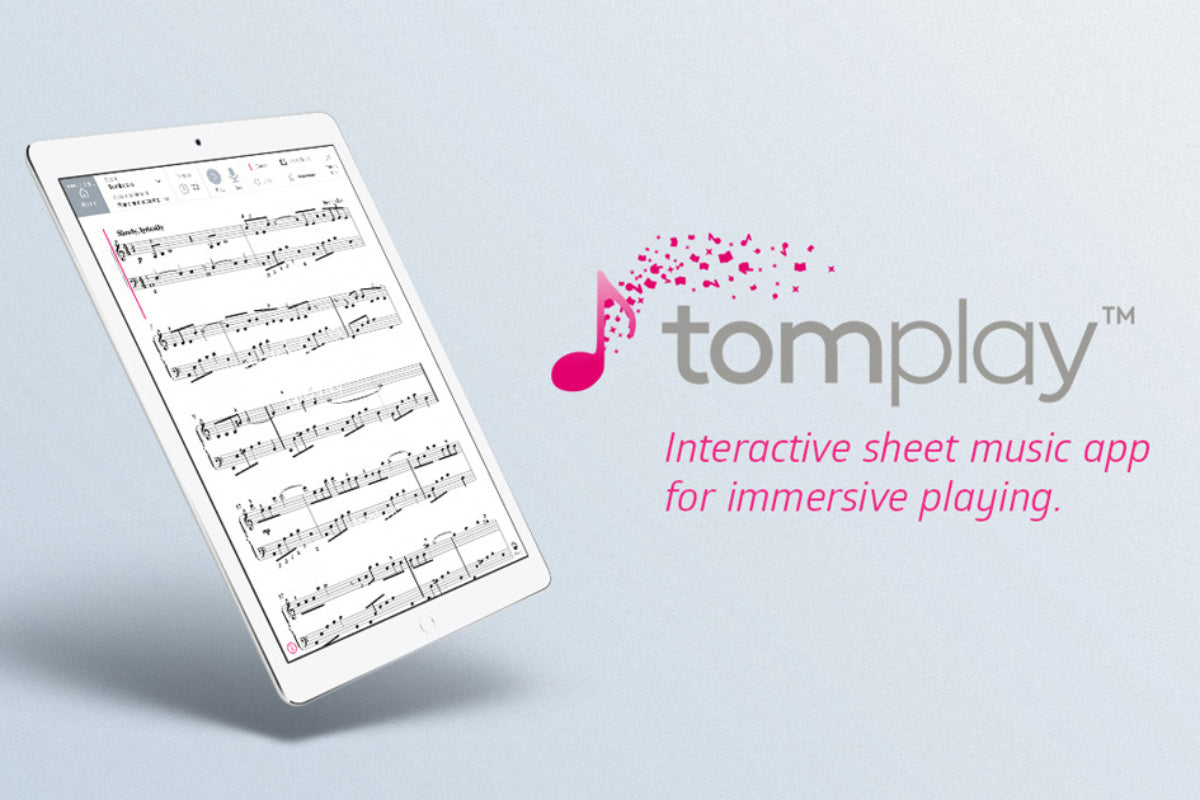 What Is Tomplay? Interactive Sheet Music App For Musicians – KraftGeek